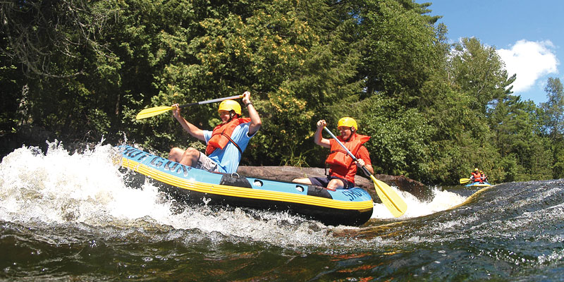 Herb's Wolf River Rafts | Travel Wisconsin