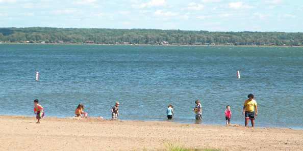 Shell Lake Beach & Memorial Park | Travel Wisconsin